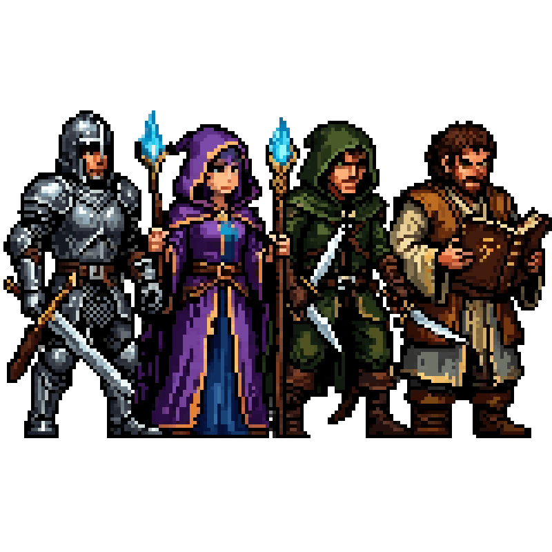Pixel Art Sprite Generator – 8-Bit & 16-Bit AI Sprites | Ludo.ai